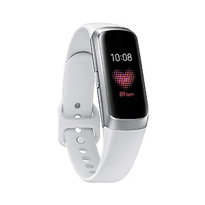 Samsung Galaxy Fit 2019, Smartwatch Fitness Band - International Version - Silver (Renewed)