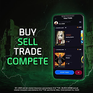 HRO DC Comics Unlock The Multiverse | Chapter 2: 8-Pack Premium Starter Box, Hybrid NFT Trading Cards, 58 Trading Cards Pack (10035891-0001)