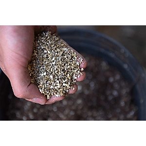 Organic Vermiculite by Perfect Plants - 8 Dry Quarts Natural Medium Grade Soil Additive for Potted Plants