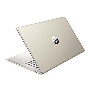 2021 Newest HP Pavilion 17 Laptop, 17.3" HD+ Touchscreen Screen, AMD Ryzen 3 5300U(Beats i7-8265U), 16 GB RAM, 512GB PCIe NVMe SSD, Long Battery Life, Webcam, Mics, WiFi, Windows 10 Home, Gold