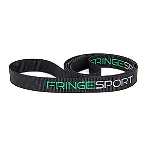 FringeSport Gymnastic Ring Straps (Pair) / Fixed Length/Roughly 2ft Hanging Length - Straps Only