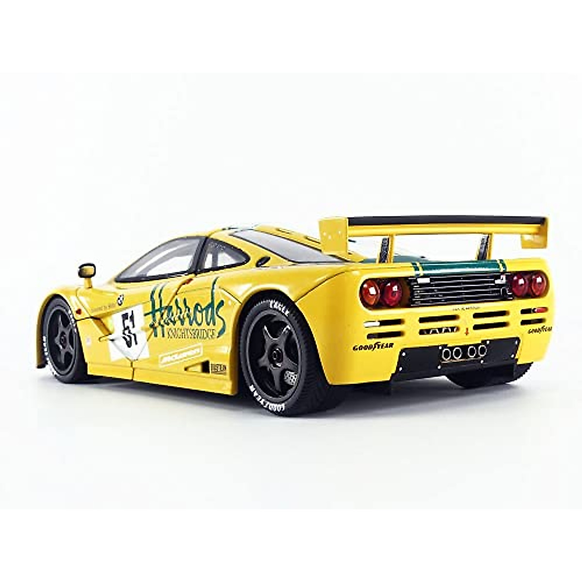 solido S1804105 1:18 F1 GT-R Short Tail 24h Le Mans 1995-Harrods McLaren Collectible Miniature car, Multi