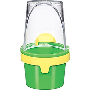JW Pet Company Clean Cup Feeder and Water Cup Bird Accessory, Medium, Colors May Vary