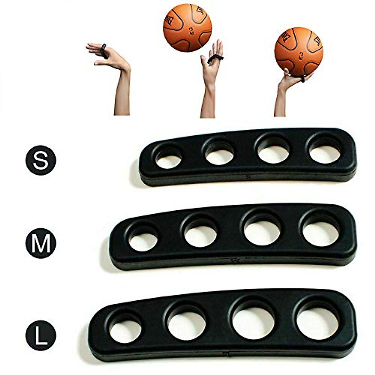 DQL Pack of 3, Basketball Training Equipment aids for Kids Beginners, Basketball Shooting Trainer, Basketball Gear Teen, Basketball Shooting aid