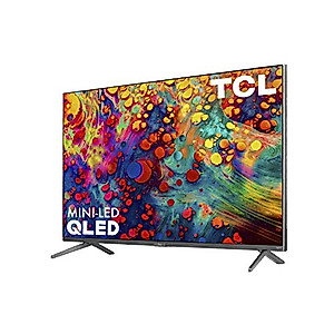 TCL 65-inch 6-Series 4K UHD Dolby Vision HDR QLED Roku Smart TV - 65R635, 2021 Model (Renewed)