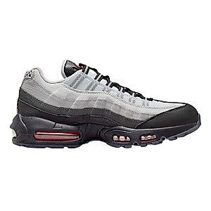 Nike Men's Air Max 95 Sneaker, Black/White-pure Platinum, 8