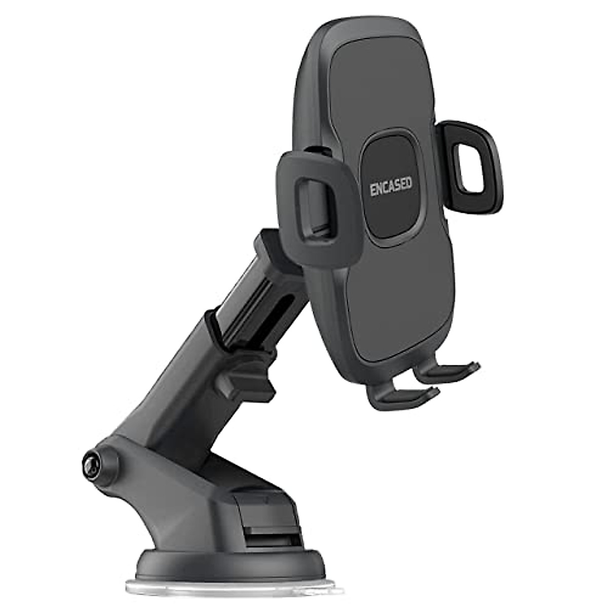 Encased [Updated V2] Samsung Phone Holder - Car Mount for Galaxy Models S20 S21 S22 S23 Plus, Ultra, Dash + Windshield Mounting, Case Friendly Design (S10 S10+ Note 9/10/20) (2023)