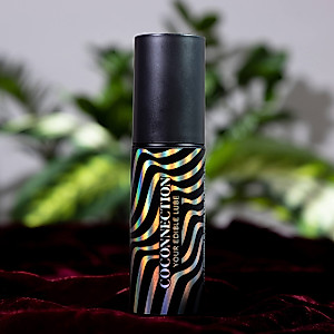 Body Connection Lubricant Oil 100% Organic Coconut Oil with Vitamin A & E - for Sex, Foreplay, or Massages - Safe for Sensitive Skin - Your Edible Lube - 60ml / 2oz