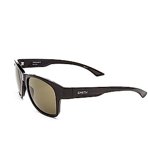Smith Optics Wayward Polarized Sunglasses,Black/Chromapop Gray Green