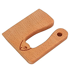 Kids Wooden Cutter, Kids Wooden Knife Gift Easy to Use Healthy for Vegetable Fruit(#2)