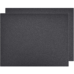 Utoolmart 120 Grits Sanding Sheets Sandpaper Wet Dry Silicon Carbide Sandpaper for Wood Furniture Metal Automotive Polishing 5pcs