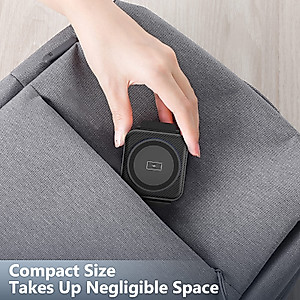 Travel Charger for Samsung Multi Devices, Foldable 3 in 1 Wireless Charging Station Fast Charging Stand/Pad Compatible for Samsung Galaxy S24Ultra/S23/S22/S21/Note20 Galaxy Watch6/5/4/3 Galaxy Buds