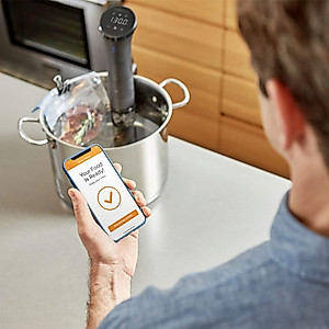 Anova Culinary Sous Vide Precision Cooker Nano | Bluetooth | 750W | Anova App Included (Renewed)