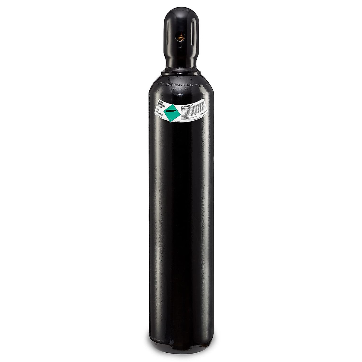 PrimeWeld 75% Argon 25% CO2 Bottle 80CF | DOT 3AA | USA CGA 580 Valve | Best Gas Blend for MIG Welding | Cylinders Full & Ready to Use