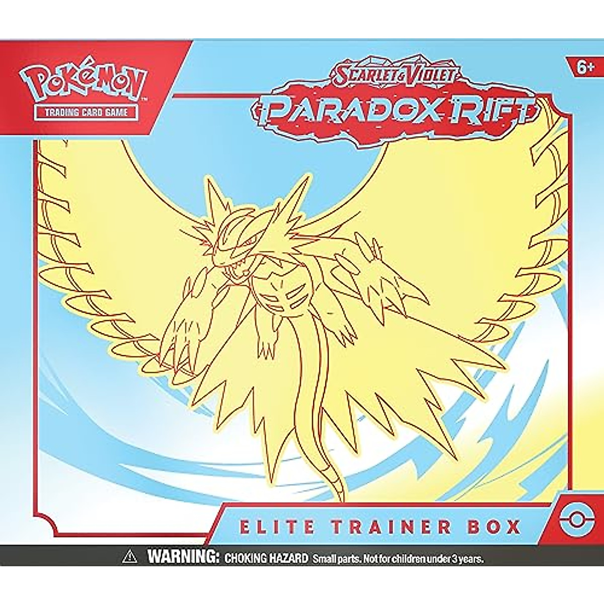 POKEMON TCG: SCARLET and VIOLET: PARADOX RIFT: ELITE TRAINER BOX - Roaring Moon
