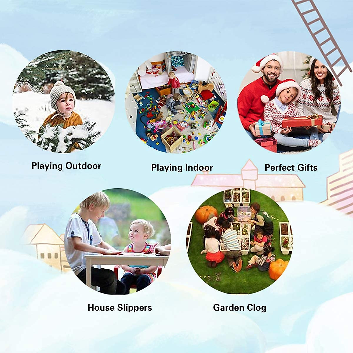 Girls Toddler Slippers Boys House Shoes for Little Kids Cute with Bunny Design Plush Indoor Slippers Non-Slip Pink 5-5.5 Infant