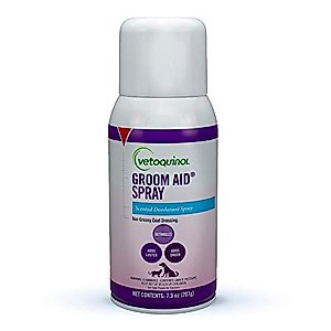 Vetoquinol Groom-Aid Detangler & Deodorizer Spray for Dogs & Cats, 7oz