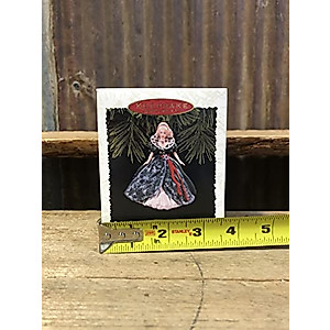 Keepsake Ornament, Holiday Barbie, Collector's Series, Third in the Holiday Barbie Series. Handcrafted, Dated 1995