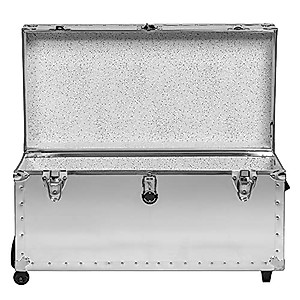 DormCo Smooth Steel Standard Size Trunk - USA Made