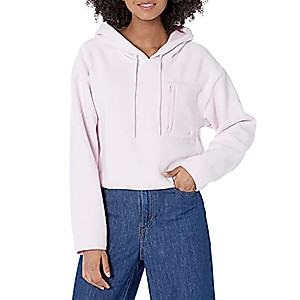 UGG Women's MYLEY Sherpa Hoodie, Dusty Lilac, Medium