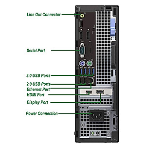 Dell OptiPlex 7040 SFF Computer PC, Intel Core i5 6500 3.2GHz Processor, 16GB Ram, 1TB Solid State Drive,Wifi | Bluetooth, HDMI, NVIDIA GT 1030 2GB DDR5, Win 10 Pro (Renewed)