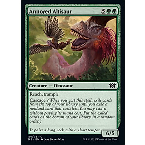 Magic: the Gathering - Annoyed Altisaur (134) - Double Masters 2022