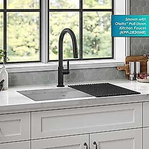 Kraus KHU100-30 Kitchen Sink, 30 Inch, Stainless Steel