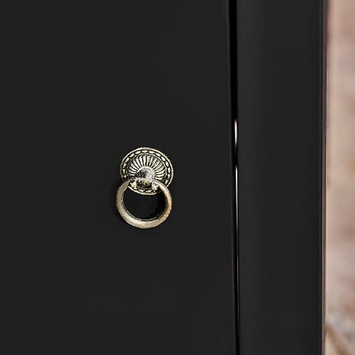 Teamson Home 40,000 BTU Square Outdoor Fire Pit Table Outside Propane Gas Firepit with Steel Tabletop and Base, 11 Pounds Glass Rocks, Lid, and PVC Cover for Patio Deck Backyard, 30 Inch, Black