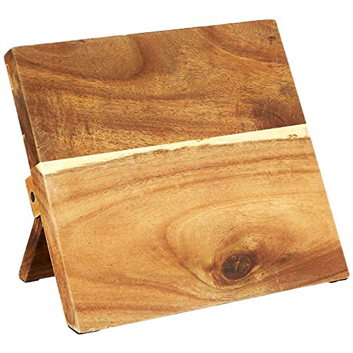 Mercer Culinary Millennia 5-Piece Magnetic Board Set with Black Handles, Acacia