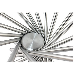 Modern Fashion Creative Stainless Steel Fruit Bowl Rotating Fruit Basket (Matte)