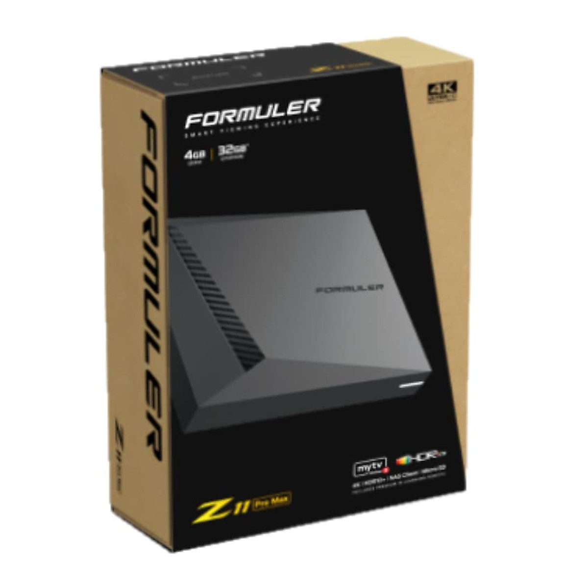 Formuler Z11 Pro Max 4K Android 11 Dual Band 5G Gigabit LAN 4GB Ram 32GB Storage with Premium IR1 Remote Control