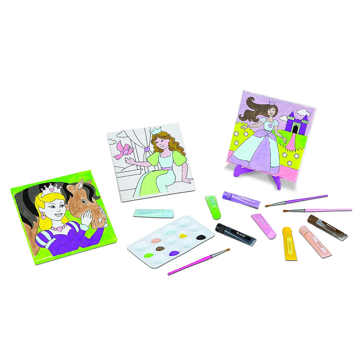 Melissa & Doug Canvas Painting Set - Princess