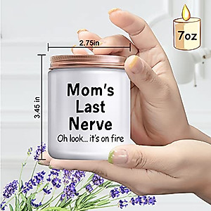 Gifts for Mom- Birthday Mother's Day Christmas Gifts for Mom from Daughters, Son- Candles Gifts for Women Funny Unique Mom Presents- Lavender Scented