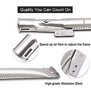 Criditpid Grill Replacement Parts for Nexgrill 720-0925S, 720-0864, 720-0864M Models. Grill Heat Plates, Burner Tubes and Grill Ignitors for BBQ PRO 3 Burner Grill 122.20148511.