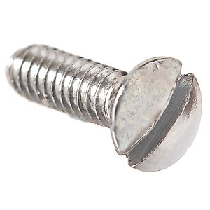 The Hillman Group 4193 Chrome Electrical Switch Plate Screw 6-32 x 1/2IN. (20-Pack)