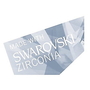 Amazon Essentials Platinum-Plated Sterling Silver Infinite Elements Cubic Zirconia 1 cttw Princess Ring,Size 7 (previously Amazon Collection)