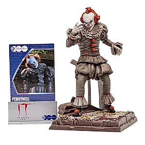 McFarlane Toys - WB 100: Pennywise (It Chapter Two) Movie Maniacs 6in Posed Figure