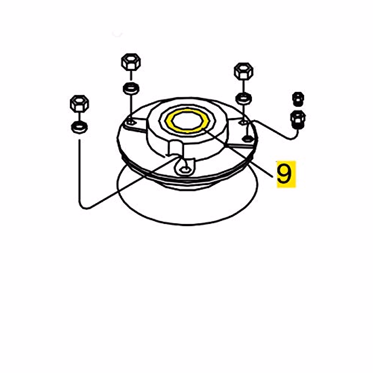 Professional Parts Warehouse Aftermarket 05119 Meyer Top Cap Wiper