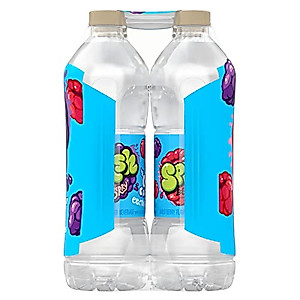 Splash Blast, Flavored Water Beverage, Wild Berry Flavor, 16.9 Fl Oz Plastic Bottles, 6 Pack