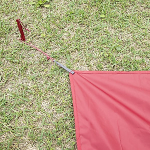 MSR Cyclone 10" Tent Stake, 4 Pack, Red