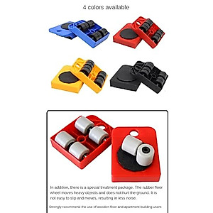 Moving Gods Furniture Heavy Duty Mover Move Bed Moving Sofa Tool Household Furniture Moving Lifting Tool (Black)