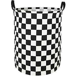 MAIZMZ Toys Storage Bins Kids Hamper Laundry Basket Large Canvas Collapsible Gift Organizer Box for Home Dorm Office Closet Shelf(race car)