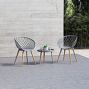 Jamesdar Kurv Set of 2 Chairs, Fashion Gray