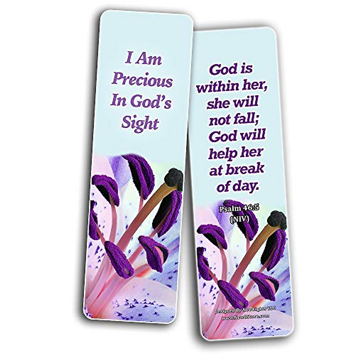 Devotional Bible Verses for Women Bookmarks (12 Pack) - Collection of Inspiring and Motivational Bible Verses and Quotes for Women