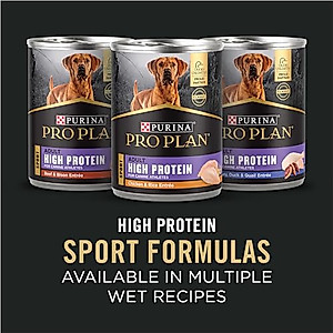 Purina Pro Plan High Calorie, High Protein Dry Dog Food, 30/20 Chicken & Rice Formula - 18 lb. Bag