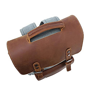 TSD Brand Valley Hill Canvas Backpack (Teal)