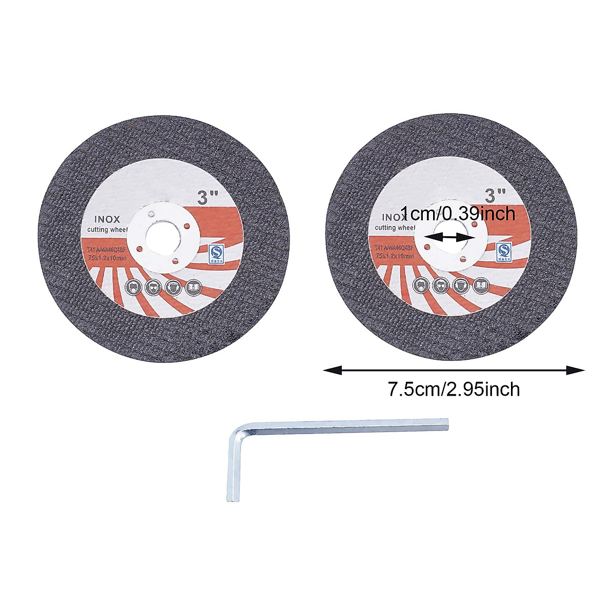 Mini Angle Grinder Mini Cordless Angle Grinder with Two Battery, Metal Cutter Machinefor Cutting Polishing Ceramic Tile Wood Stone Steel 500W 12V