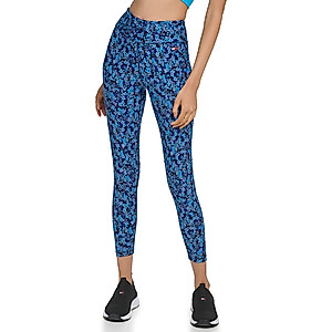 Tommy Hilfiger Sport Womens Sport Legging,Navy Combo,Medium