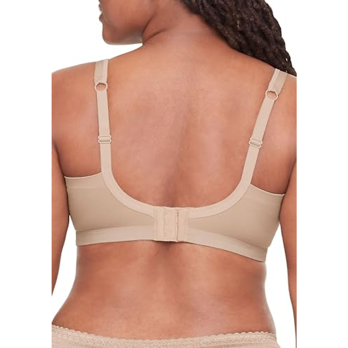 Warner's womens Easy Does It Underarm Smoothing With Seamless Stretch Wireless Lightly Lined Comfort Rm3911a Bra, Toasted Almond, Large US