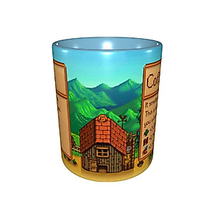 Valley Game Coffee Mug Tea Ceramic Birthday Mug 11Oz Coffee Mug Gift For Friends Family Colleagues Christmas